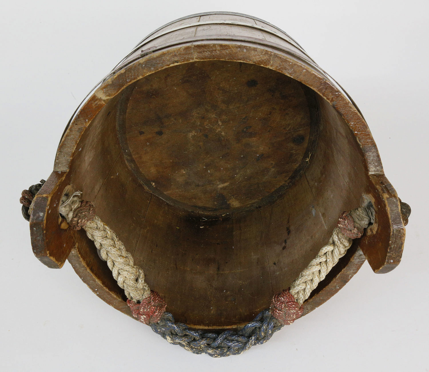 Ship's Water Bucket - Ships Water Bucket with Polychromed Fancy ...