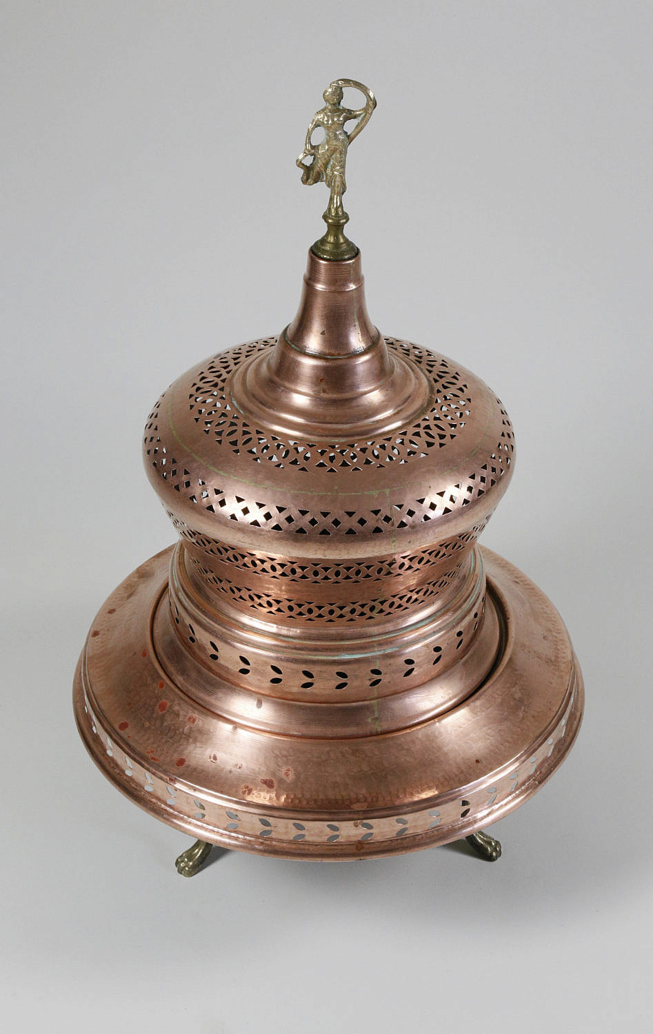 Antique Copper Turkish Brazier - Antique Copper Turkish Brazier ...